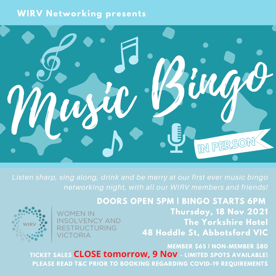 WIRV Music Bingo Night WIRV
